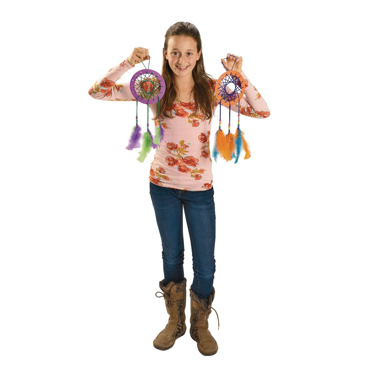 Colorations® Native American Dream Catcher Craft Kit - Kit for 12
