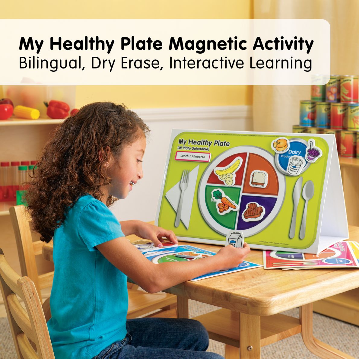 Excellerations® My Healthy Plate Magnet Activity Set