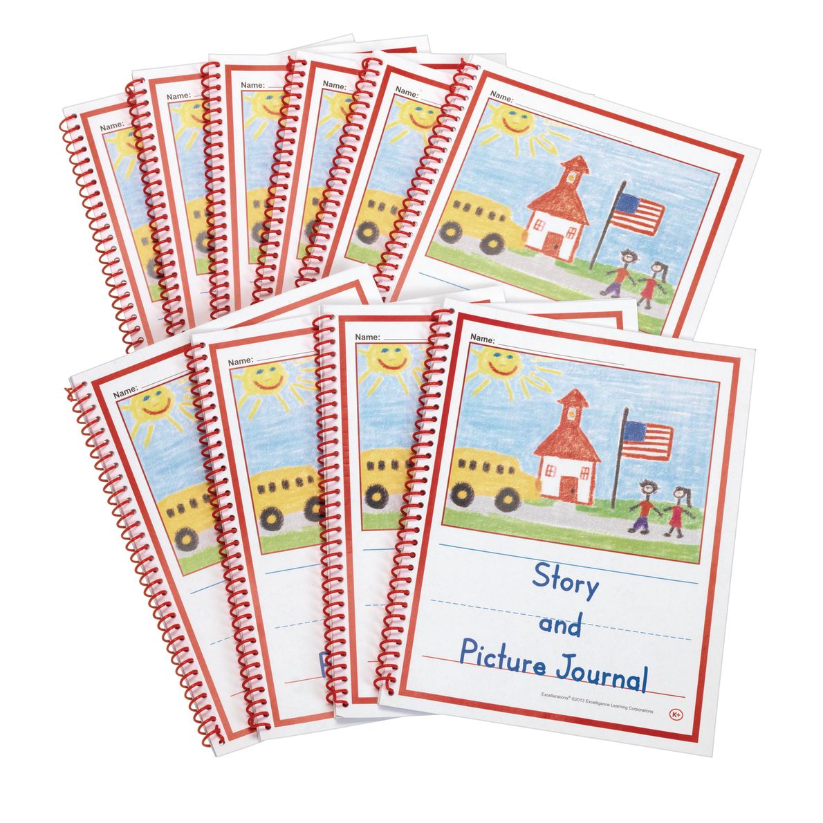 Excellerations® Story and Picture Journals - Set of 10