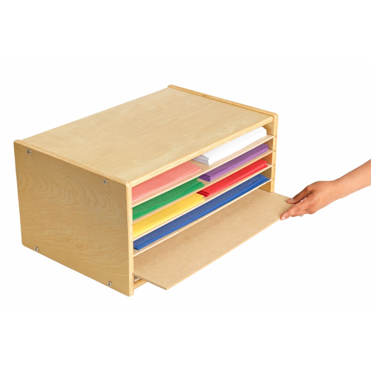 Colorations® Wooden Organizer for Paper Storage
