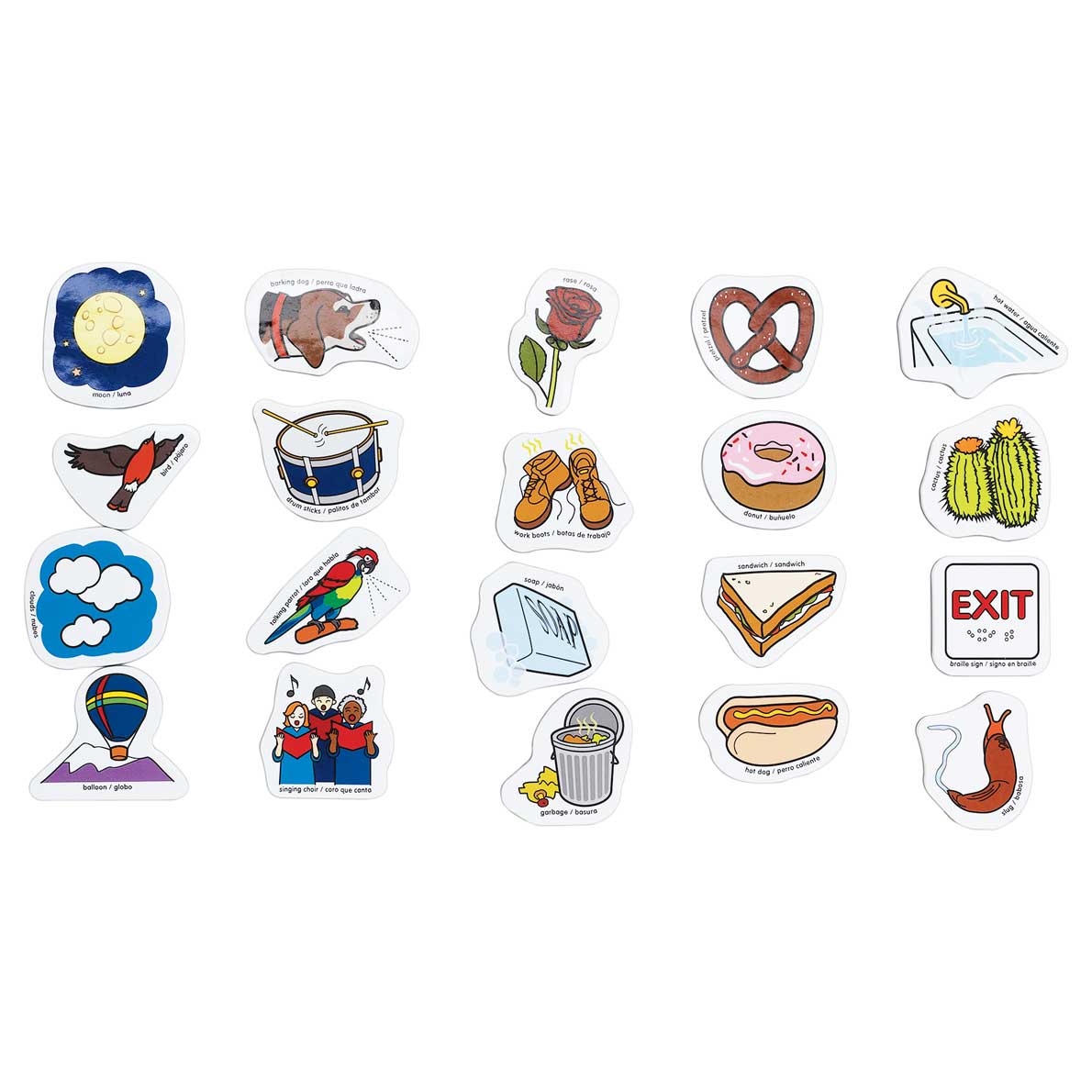 Excellerations® My 5 Senses Magnet Activity Set