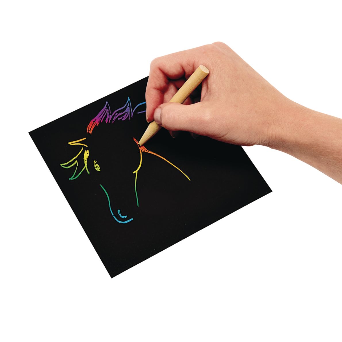 Colorations® Scratch Designs Boards - Set of 100