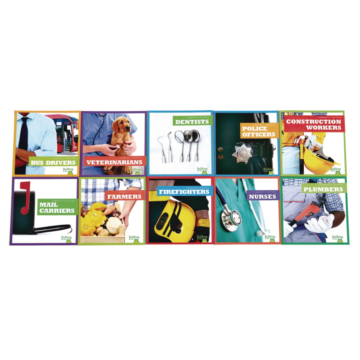 Community Helpers Career Book - Set of 10