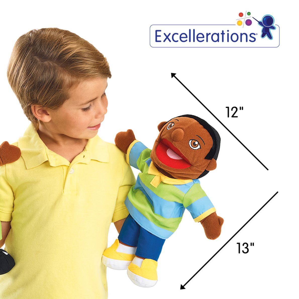 Excellerations® Girl and Boy Puppet Pairs - Set of All 8