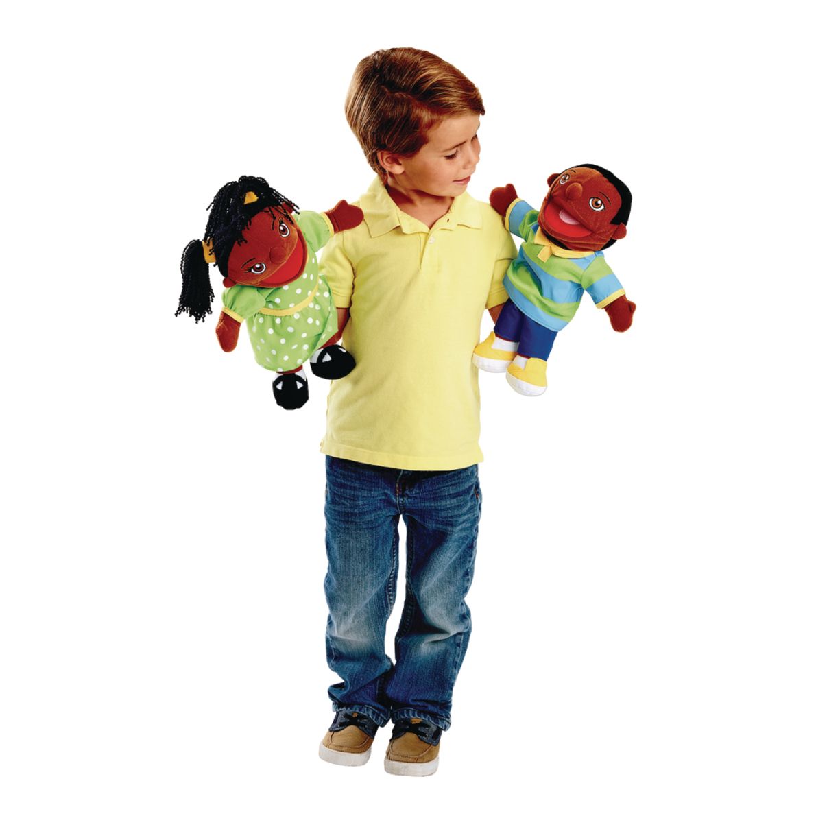 Excellerations® Girl and Boy Puppet Pairs - Set of All 8