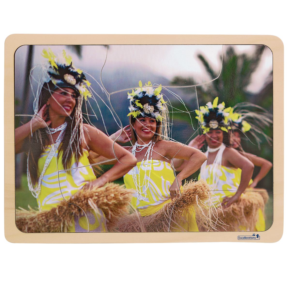 Excellerations® Photographic Multi-Cultural World Puzzles - Set of 9