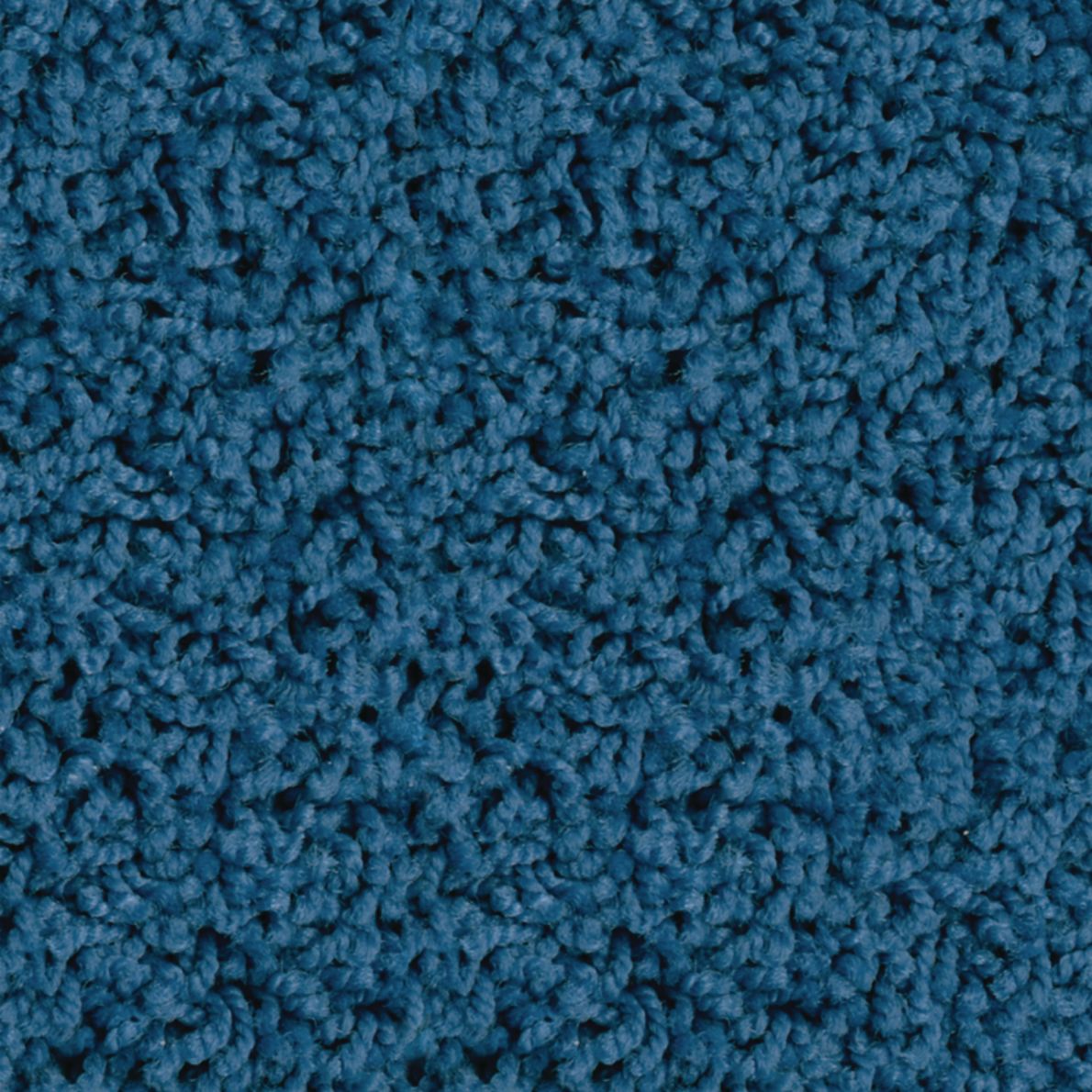 KIDply Soft Denim Blue 4' x 6' Rectangle Solid Carpet - 1 carpet