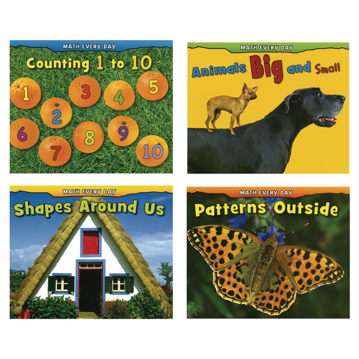 Math Every Day Paperback Books 4 Titles - 4 books