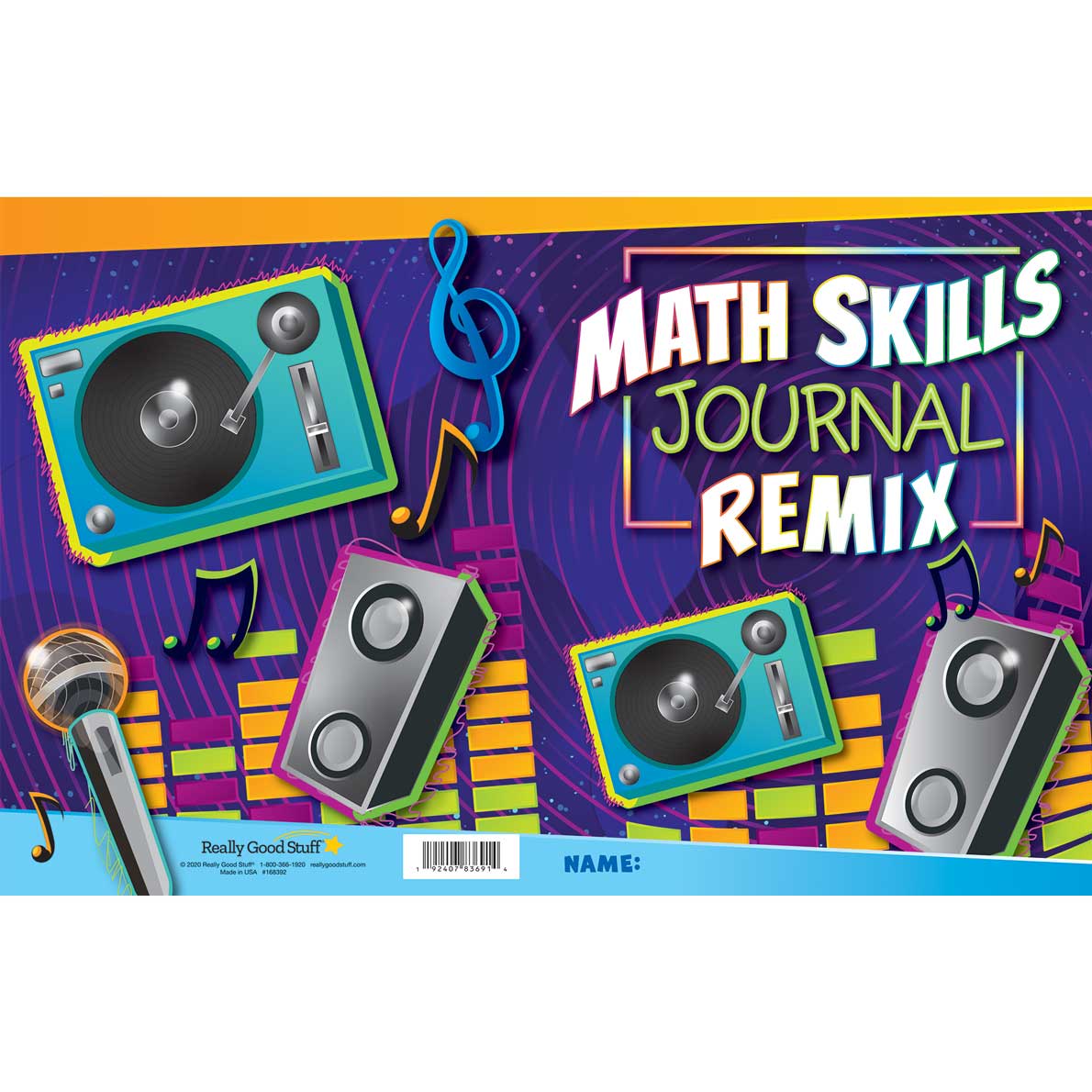 Math Skills Remix Journals for Fifth and Sixth Grades - 12 journals