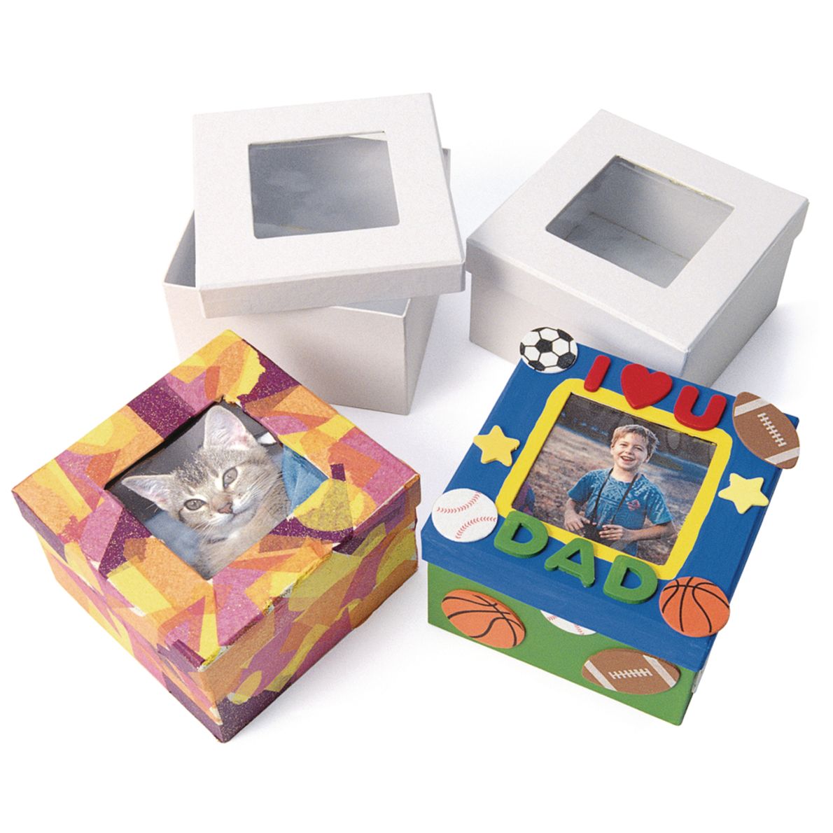 Colorations® Decorate Your Own Window Boxes - Set of 12