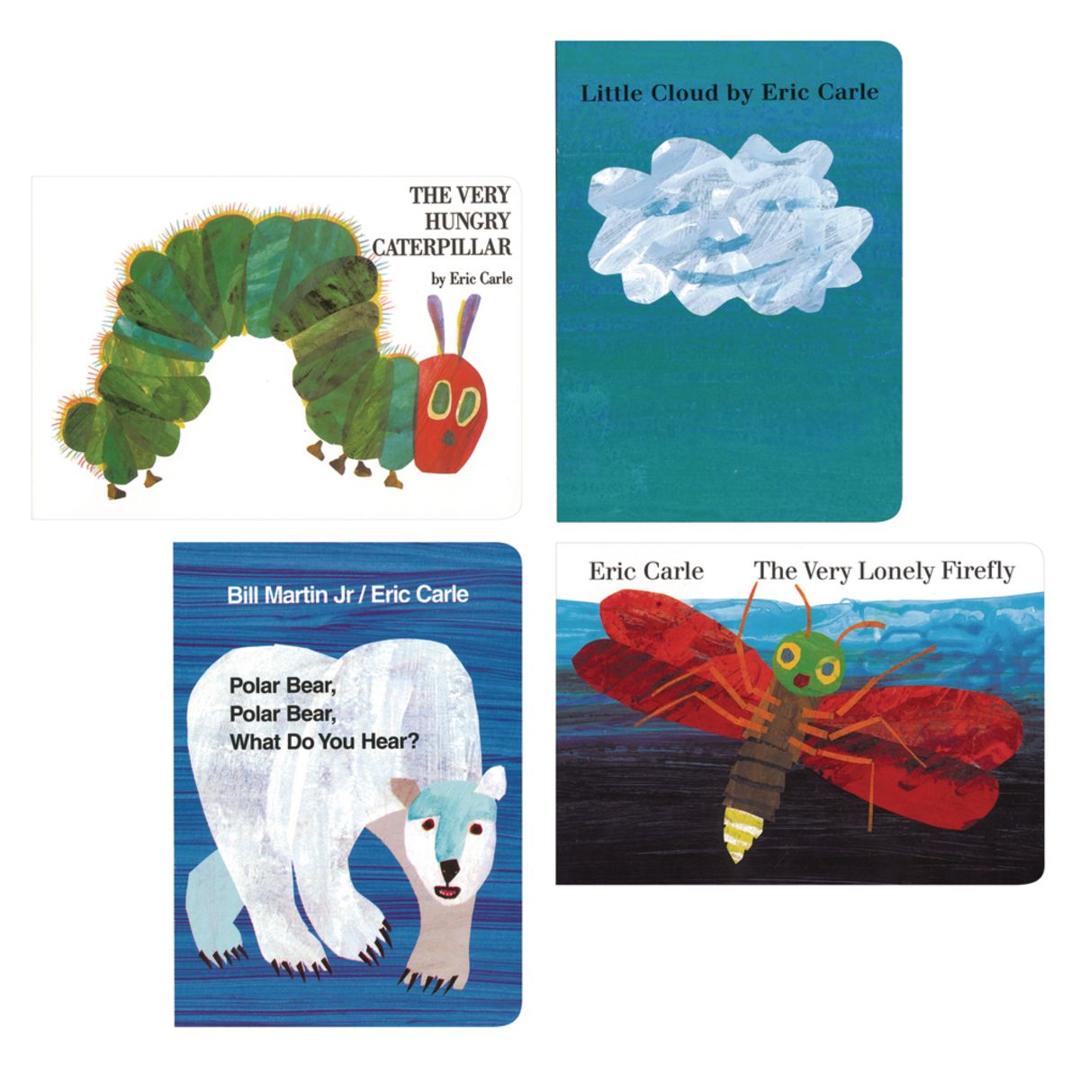 Eric Carle Board Books - Set of 4