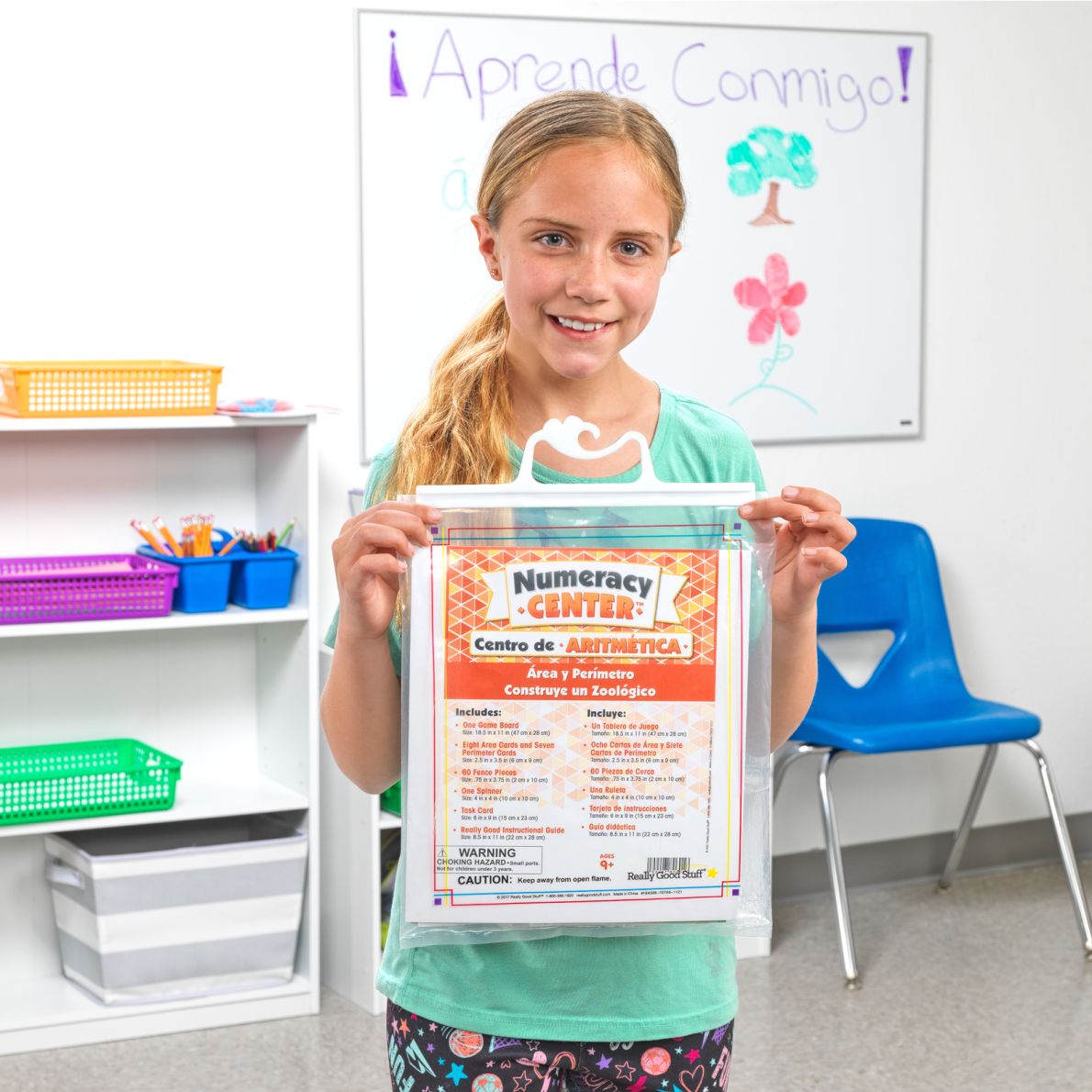 Spanish Area and Perimeter Build-A-Zoo Numeracy Center Grades 3-5 ...