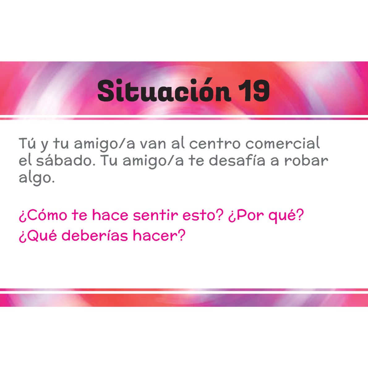 Spanish Social Skills Discussion Cards (Tarjetas de conversacion acerca ...
