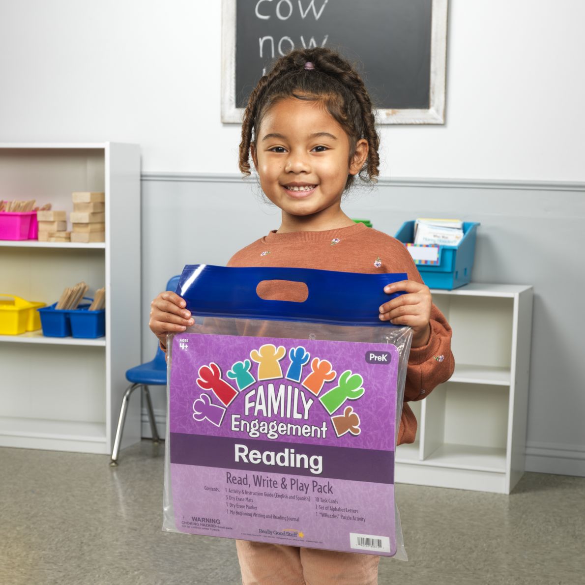 Family Engagement Reading - Read, Write and Play Pack - PreK