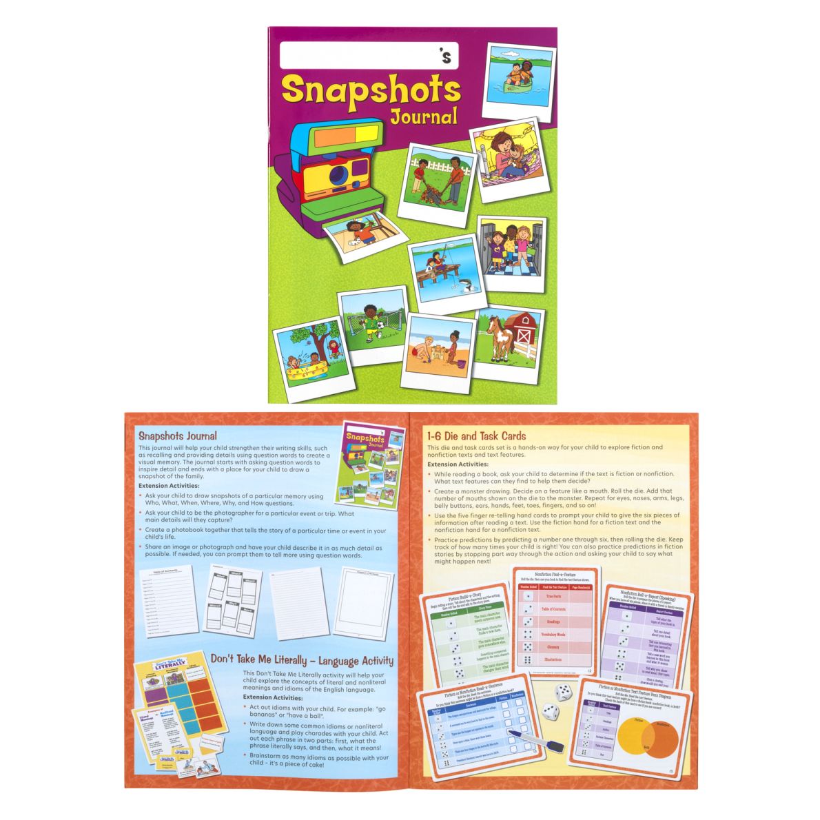 Family Engagement Reading - Read, Write and Play Pack - Fourth Grade