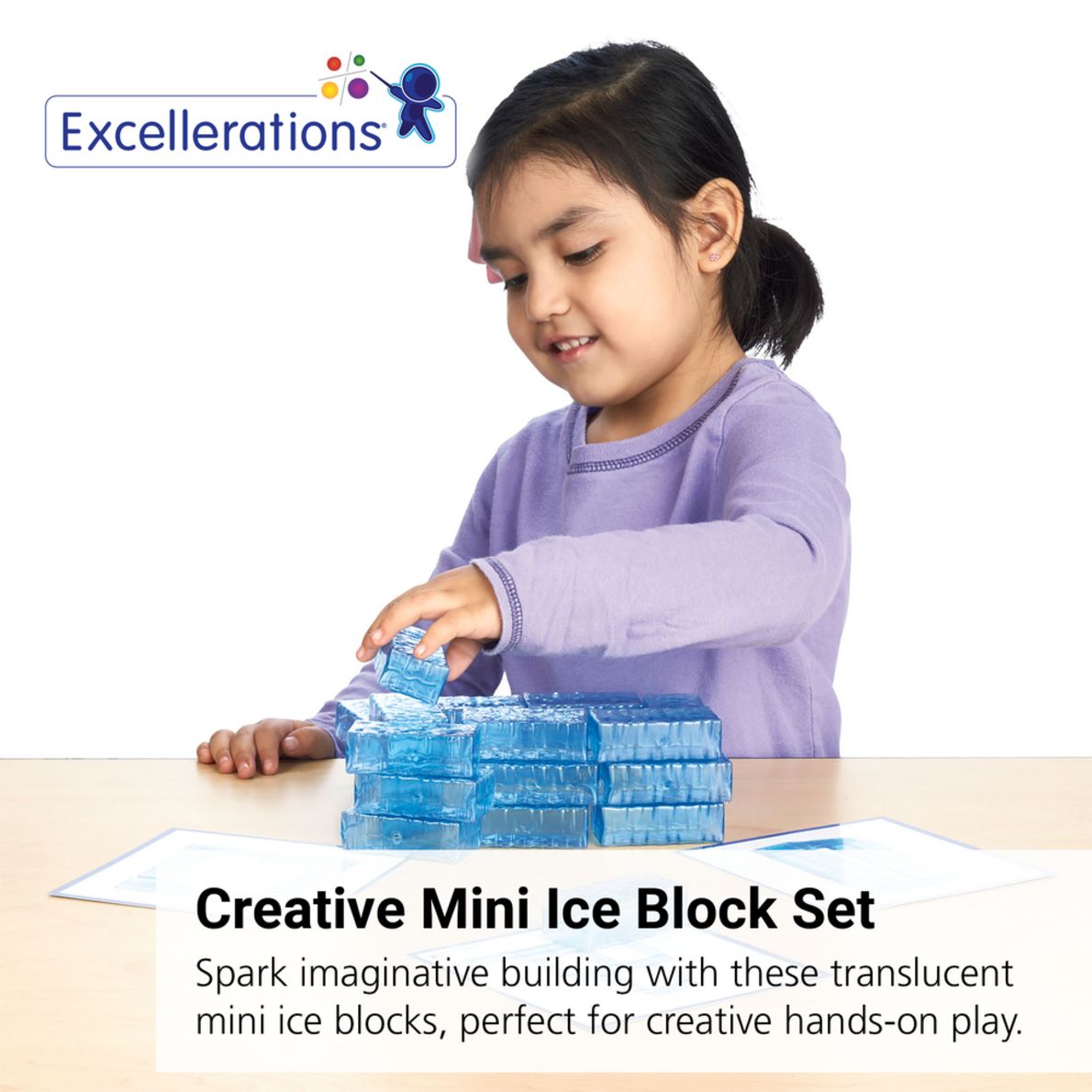 Excellerations® Mini Ice Blocks - Set of 36