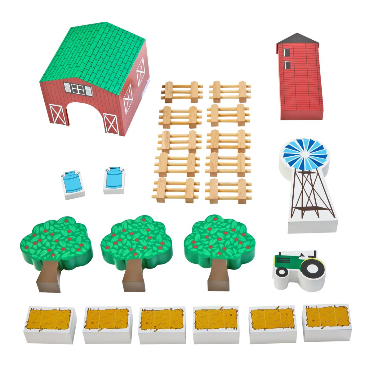 Excellerations® Farm Block Play Set - 25 Pieces