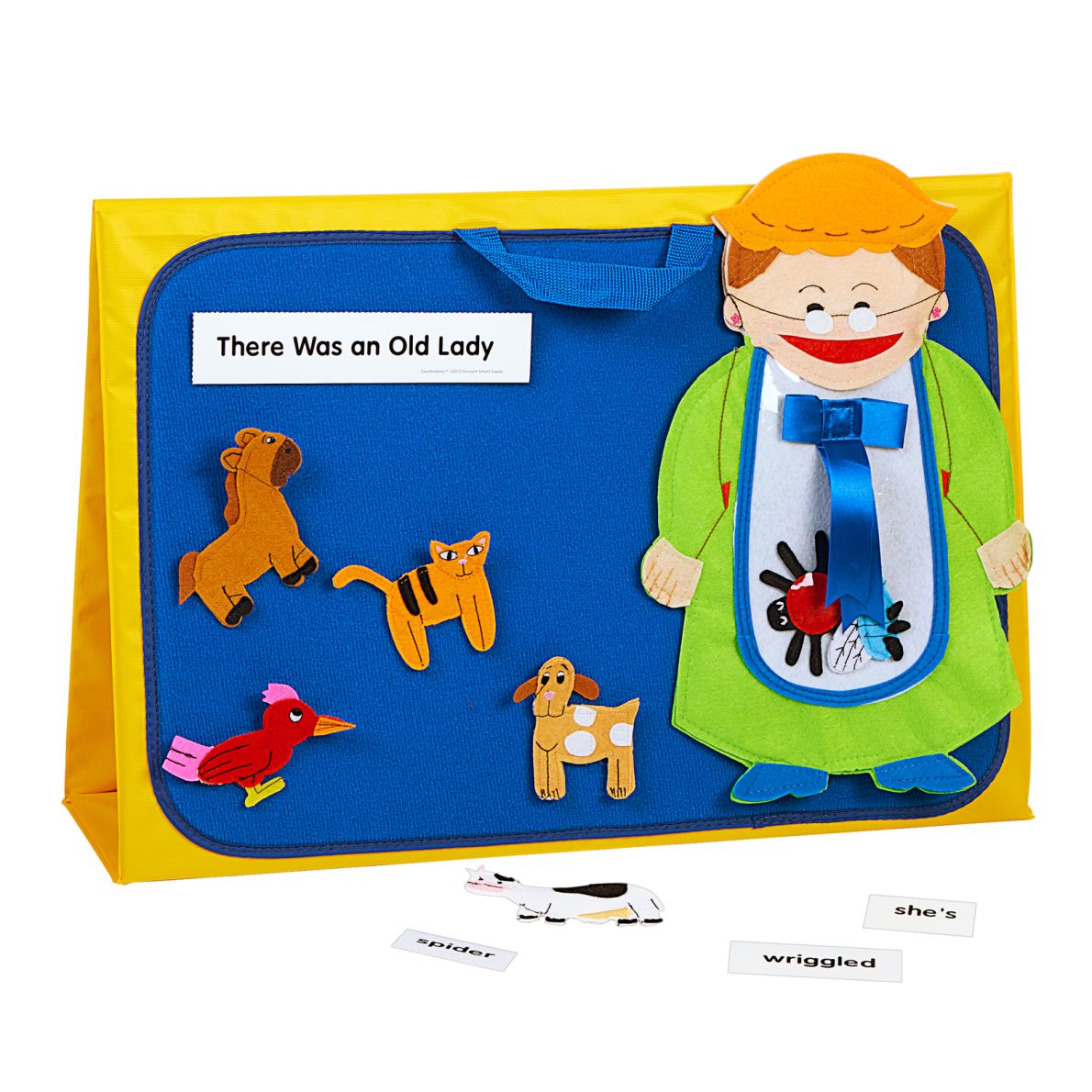 Excellerations® There Was An Old Lady Felt Story Pieces