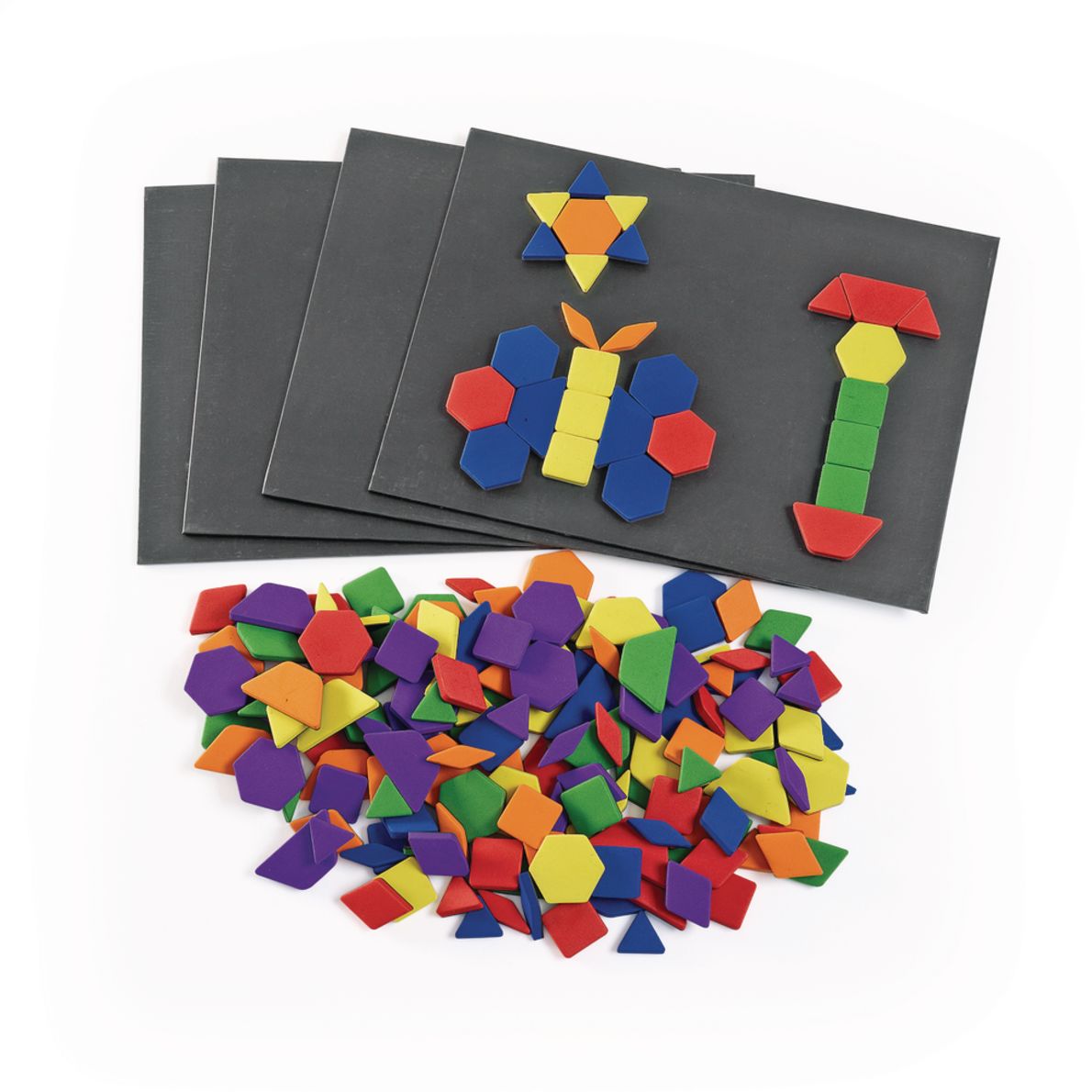 Excellerations® Magnetic Foam Shape Building – Set for 4