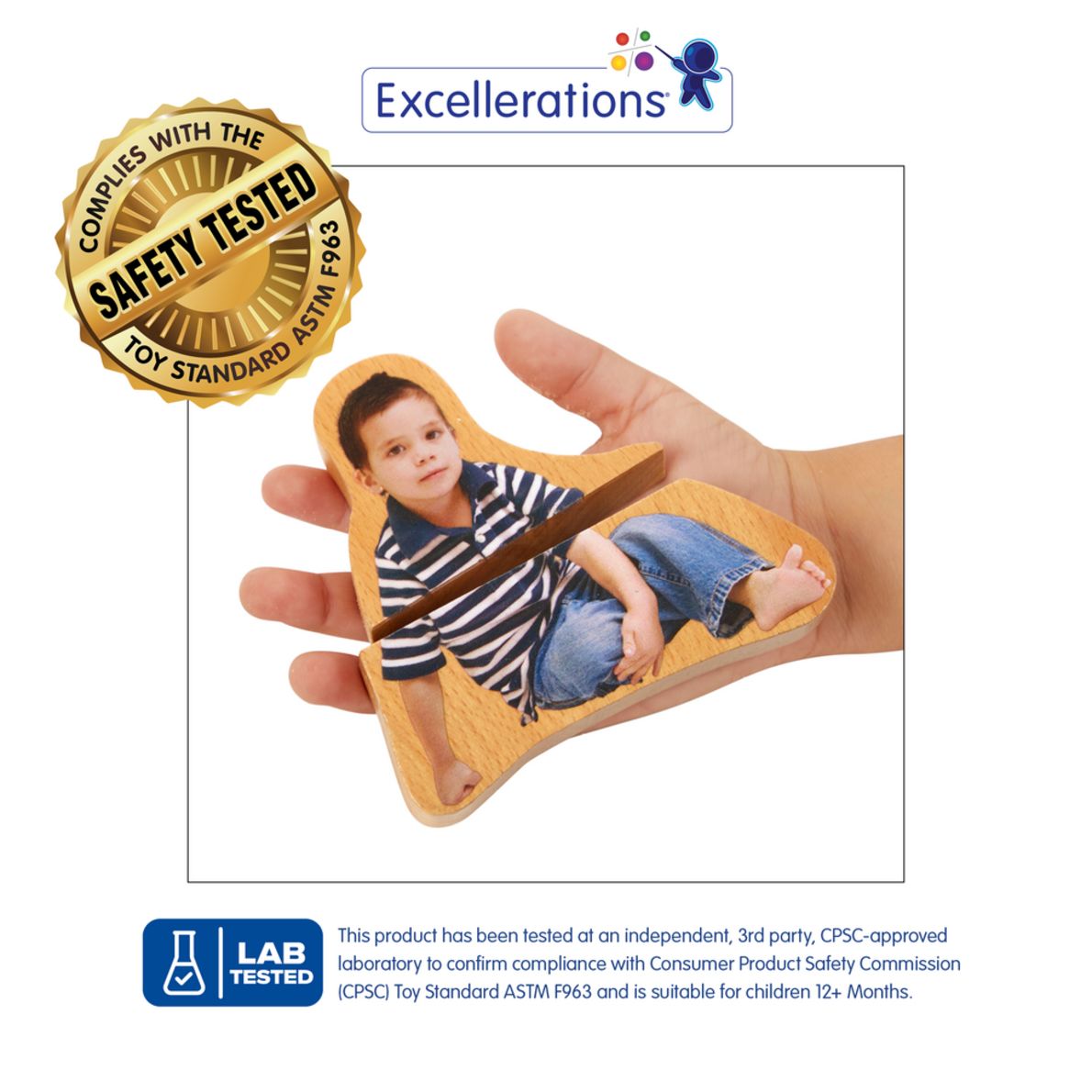 Excellerations® Toddler Photo Puzzles- Children