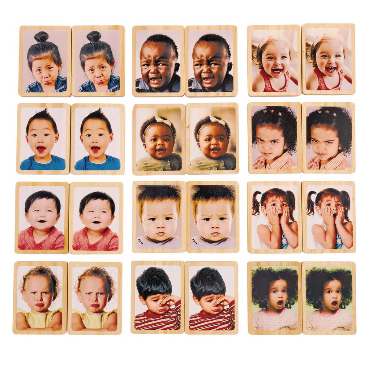 Excellerations® Emotion Photo Tiles Set of 24