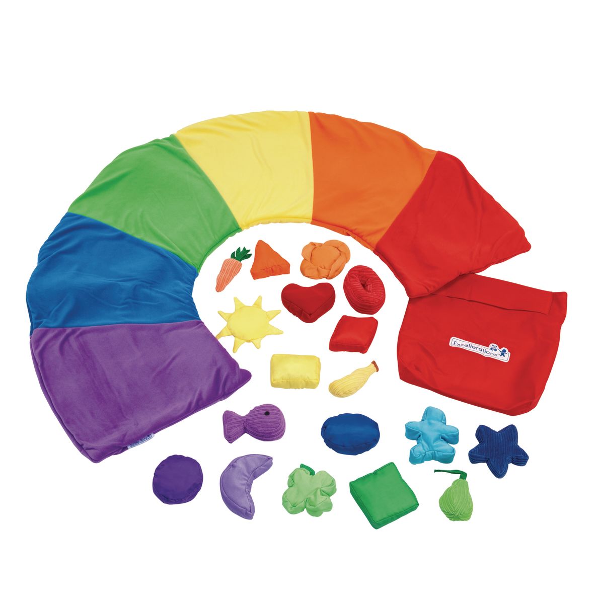 Excellerations® Color Sorting Mat - 20 Pieces