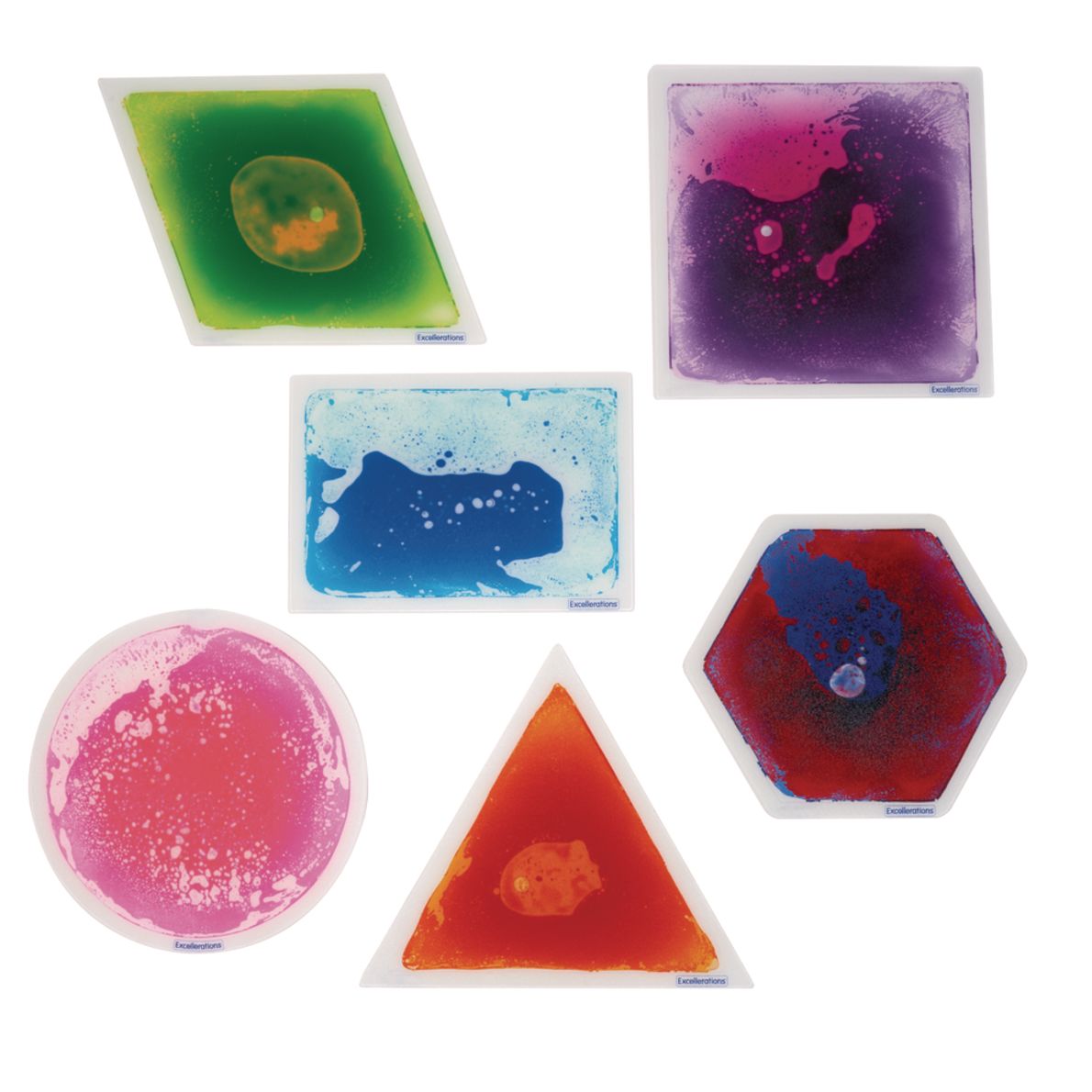 Excellerations® Liquid Tile Shapes Set of 6