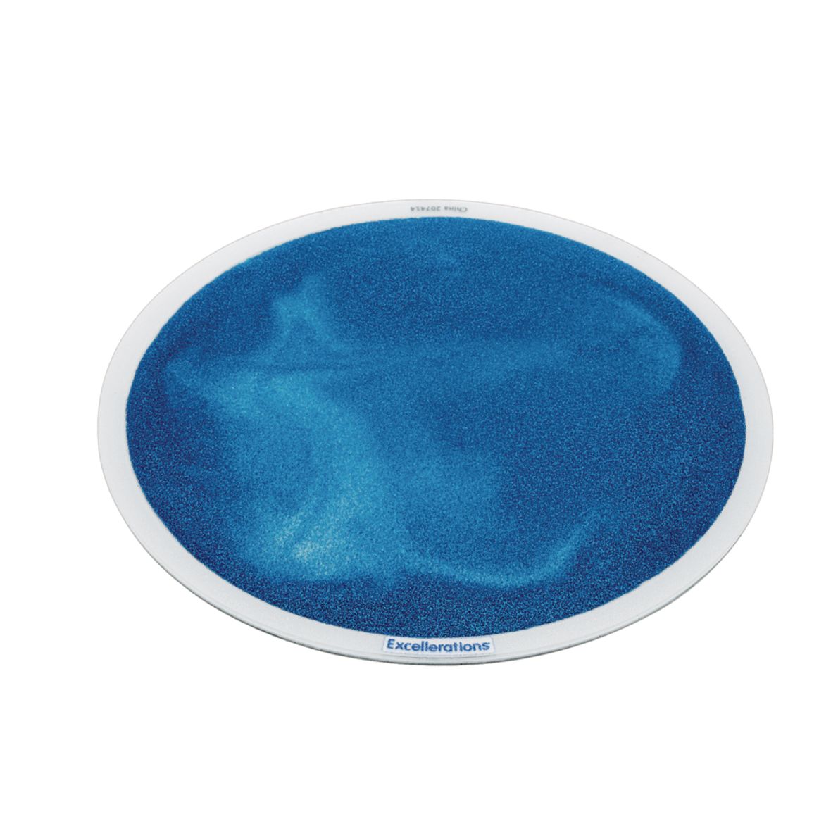 Excellerations® Glitter Circle Liquid Tile - Blue