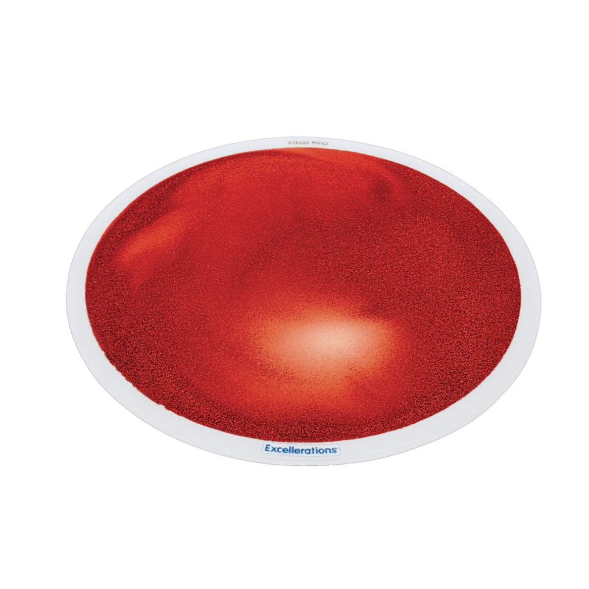 Excellerations® Glitter Circle Liquid Tile - Red
