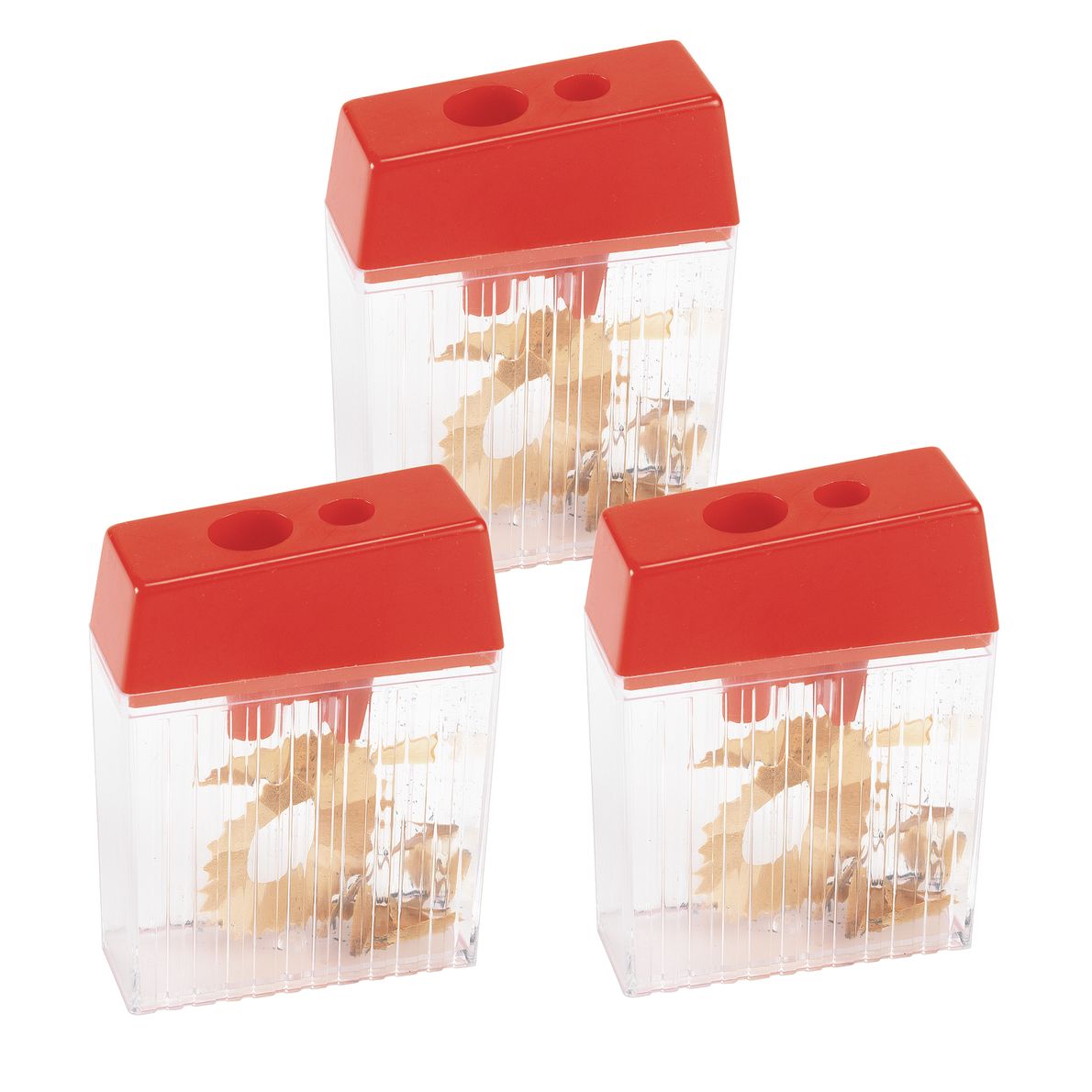 Colorations® Pencil Sharpener for Regular and Jumbo Pencils - Set of 3