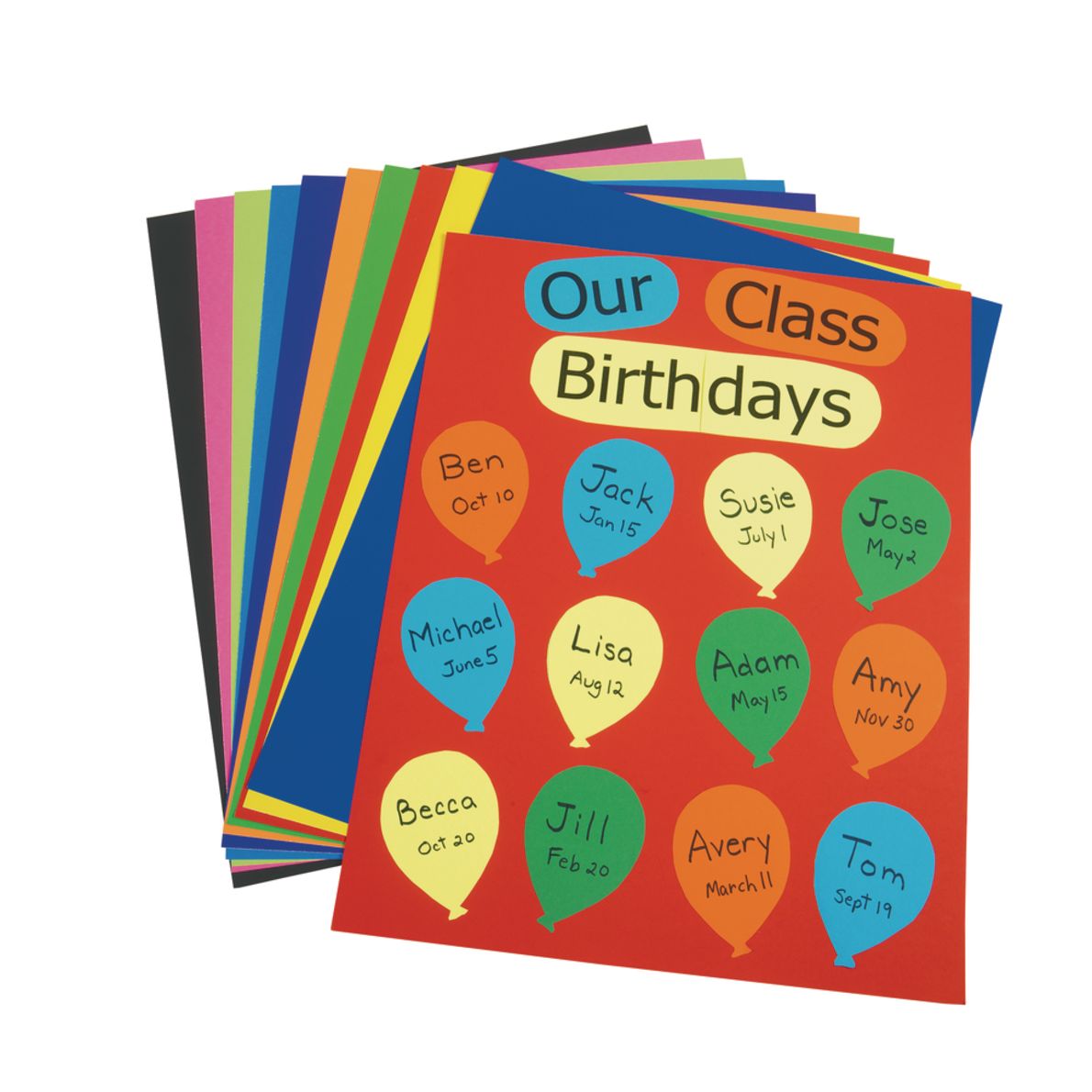 Colorations® Super Heavyweight Colored Poster Board, 20 Sheets