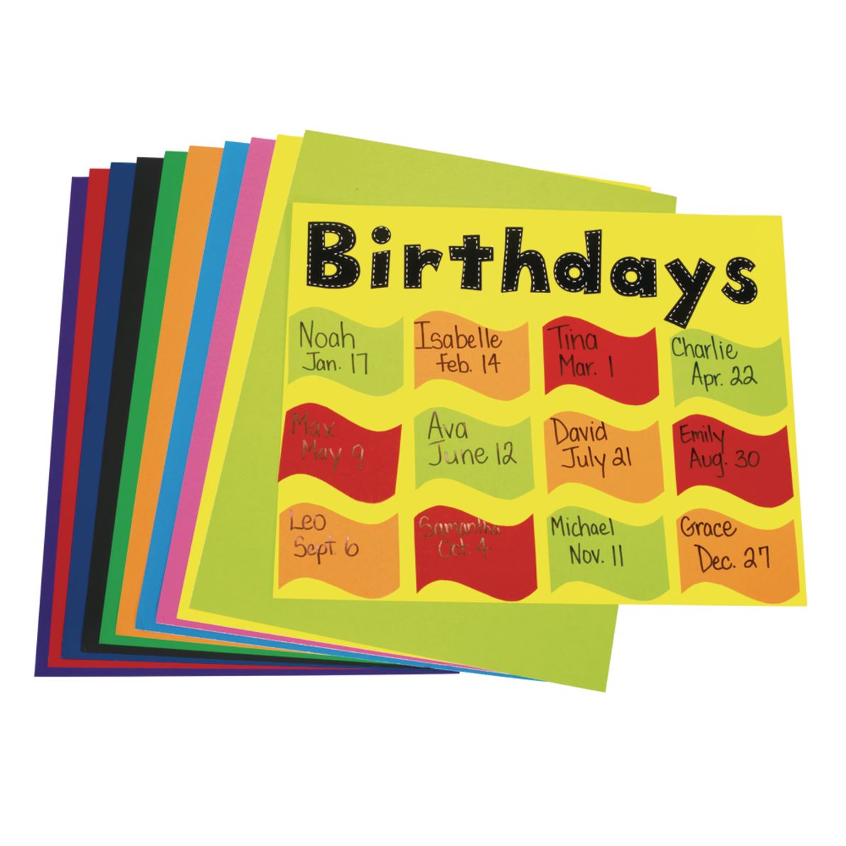 Colorations® Super Heavyweight Colored Poster Board, 20 Sheets