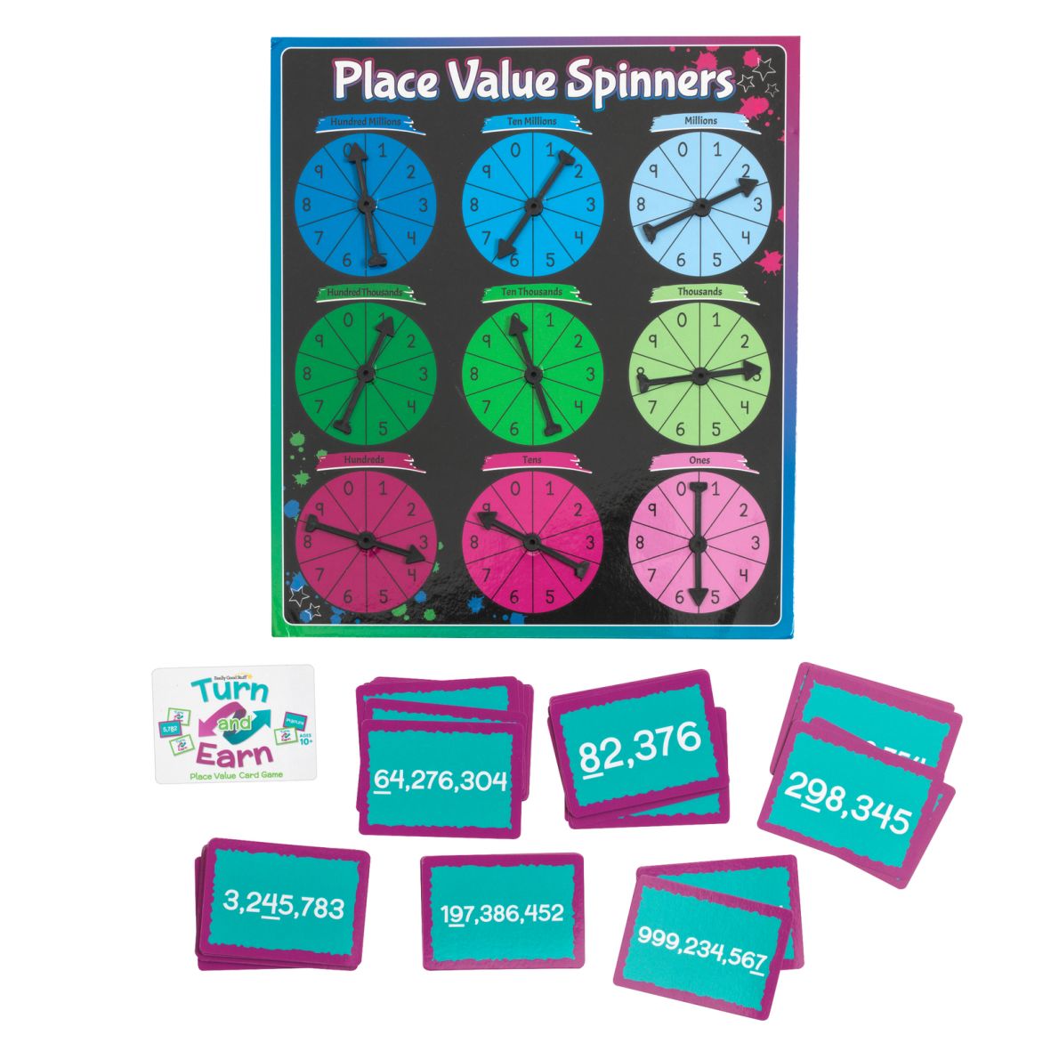 Really Good Stuff® Math Skills: Grade 3-6 - Place Value to Billions