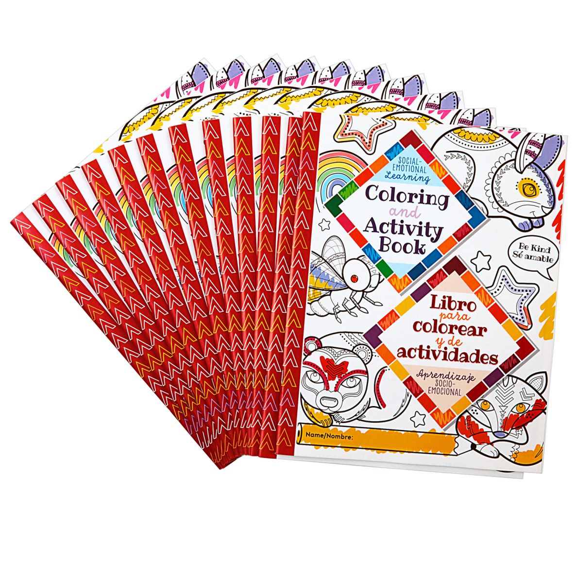 Really Good Stuff® Dual Language Social-Emotional Learning Coloring and ...