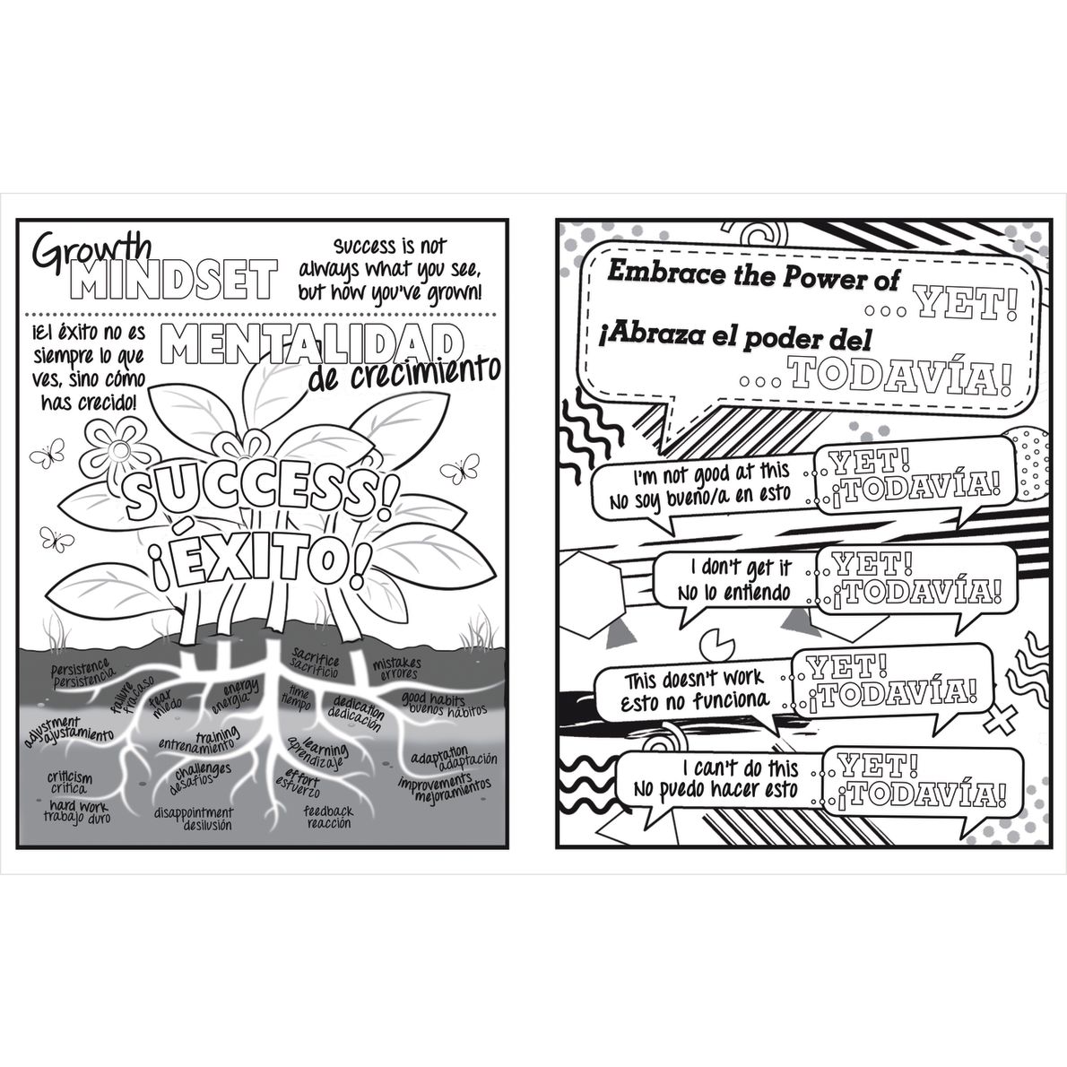 Really Good Stuff® Dual Language Social-Emotional Learning Coloring and ...