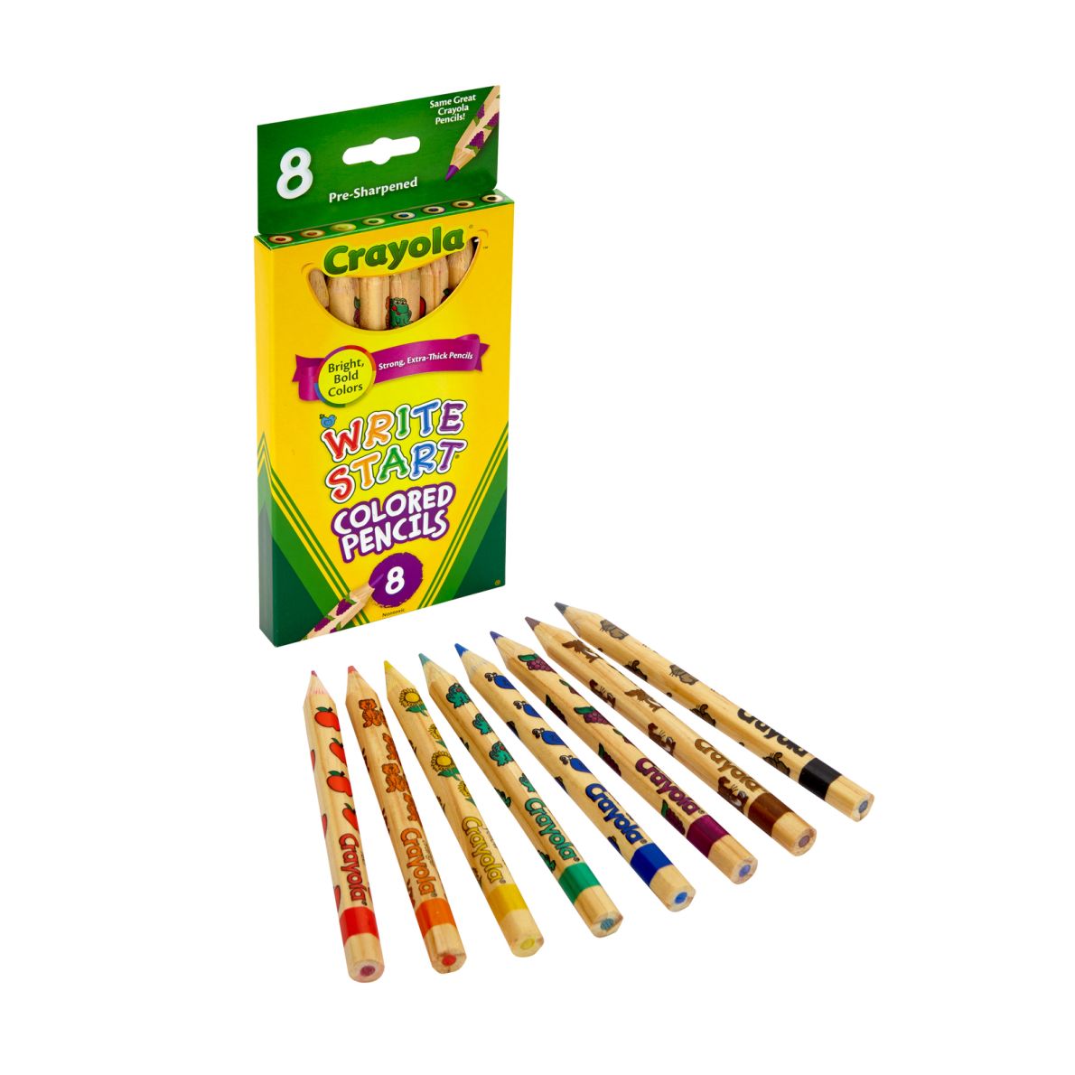 Crayola® Write-Start® Colored Pencils - Set of 8