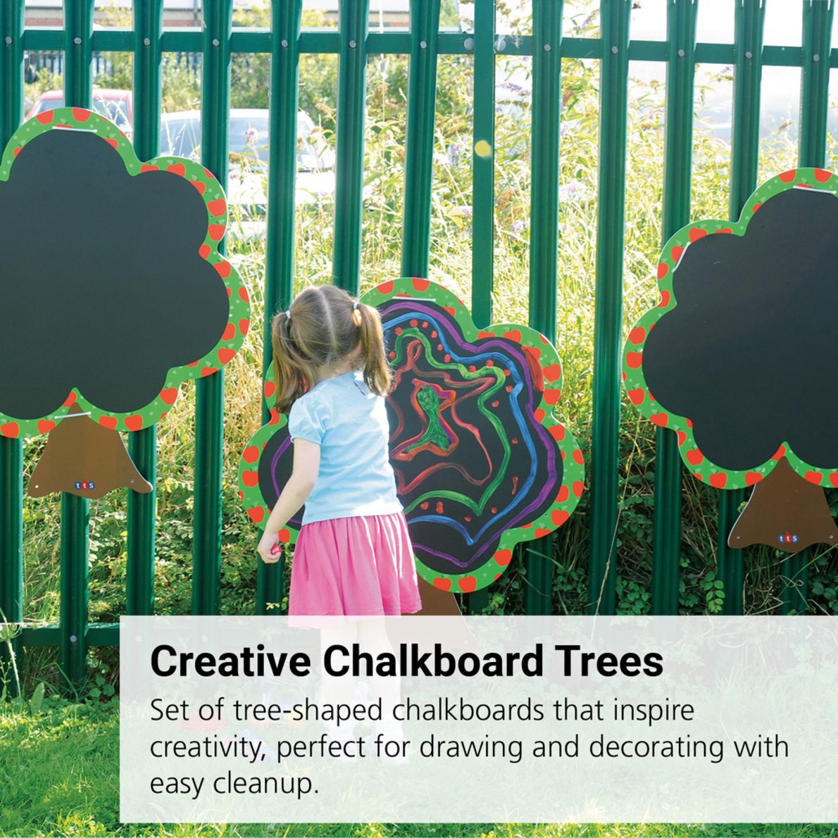 Chalkboard Trees - Set of 3