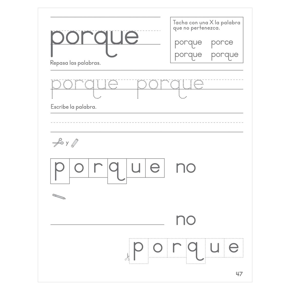 Mi Cuaderno de Palabras de Uso Frecuente – Palabras 1-50 – 12 Journals