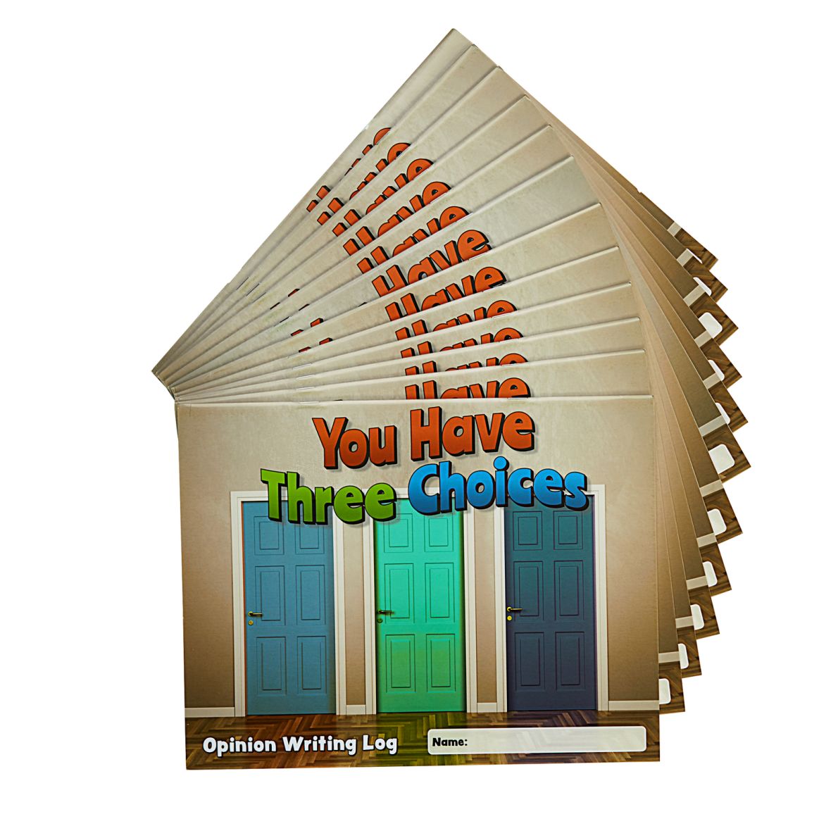 Really Good Stuff® You Have Three Choices Opinion Writing Log - Set of 12