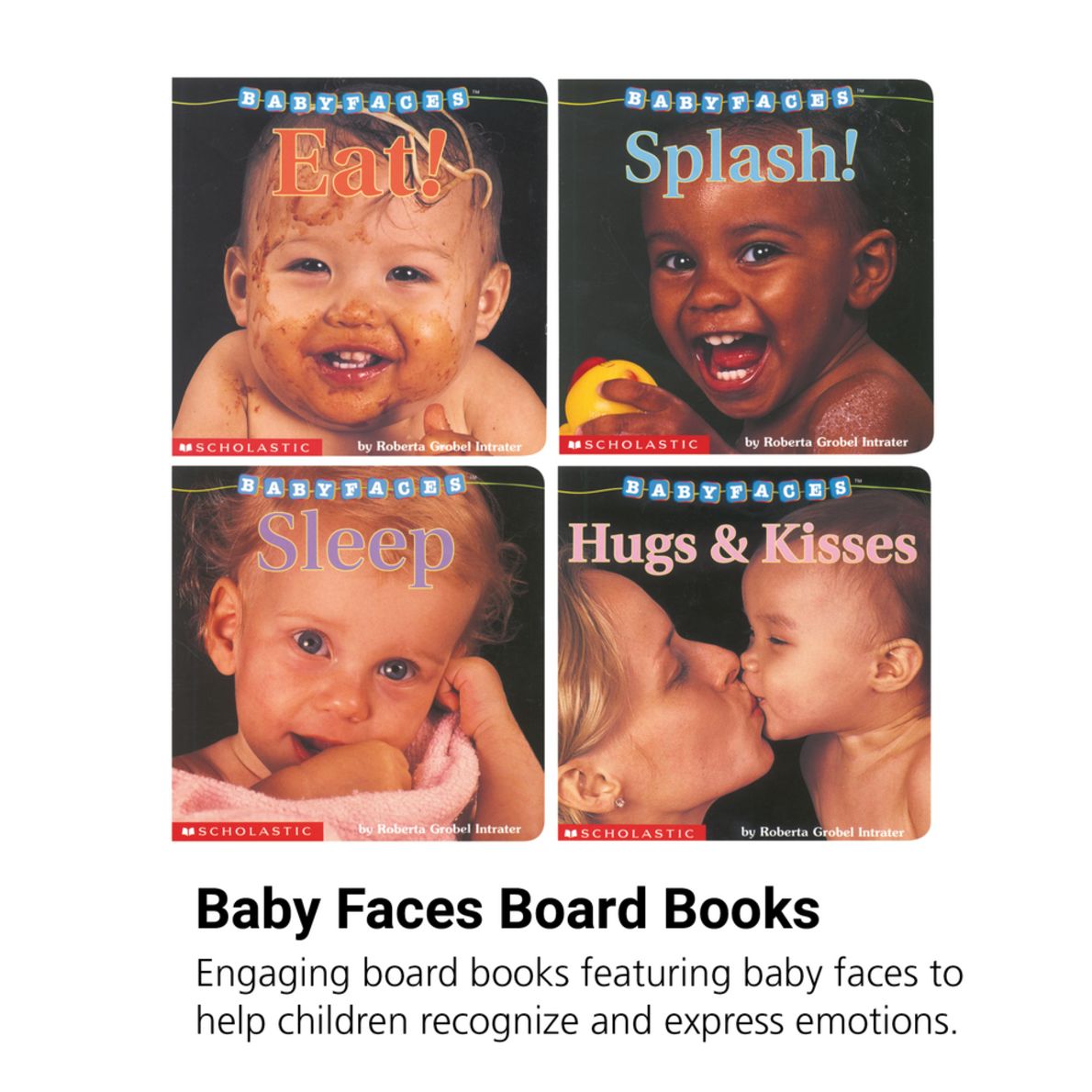 Baby Faces Board Books - 4 Titles
