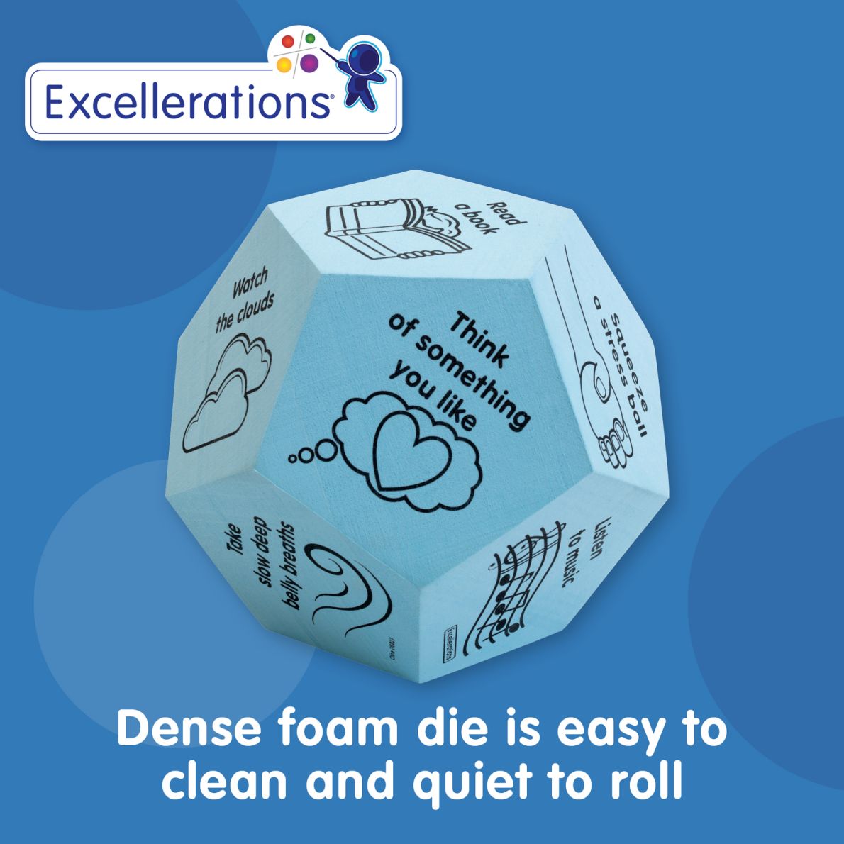 Excellerations® Social - Emotional Learning Emotion Dice with Mindful ...