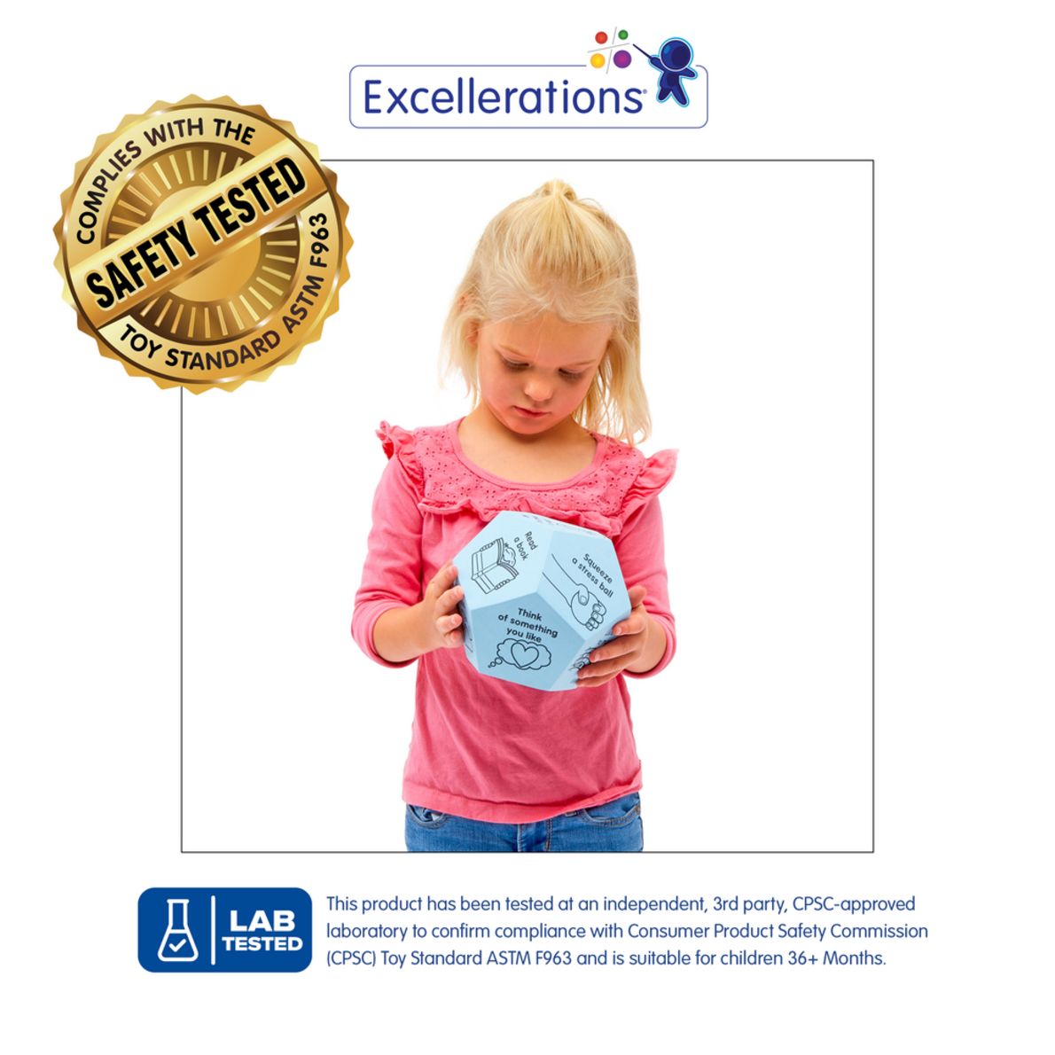 Excellerations® Social-Emotional Learning Emotions Dice with Mindful ...