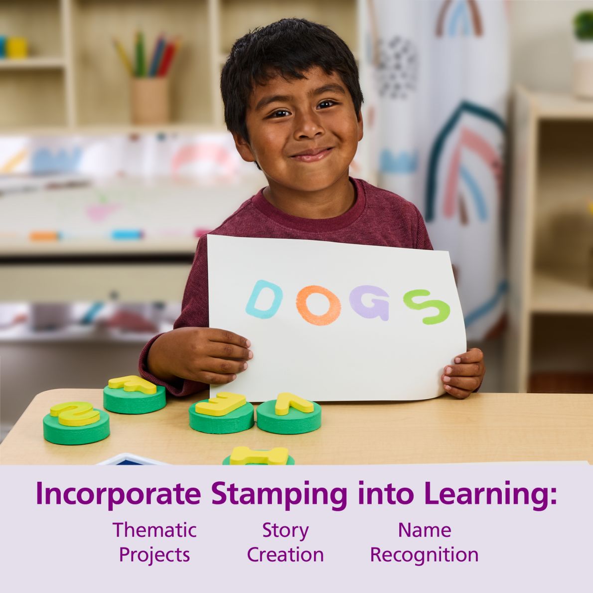 Colorations® Uppercase Alphabet Stampers - Set of 26