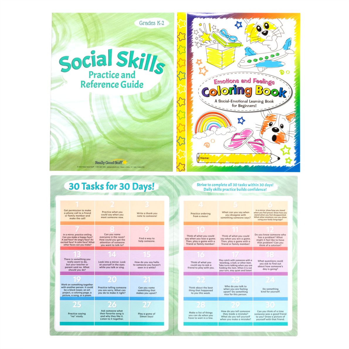 Really Good Stuff® Social Skills Kit – Grades K-2