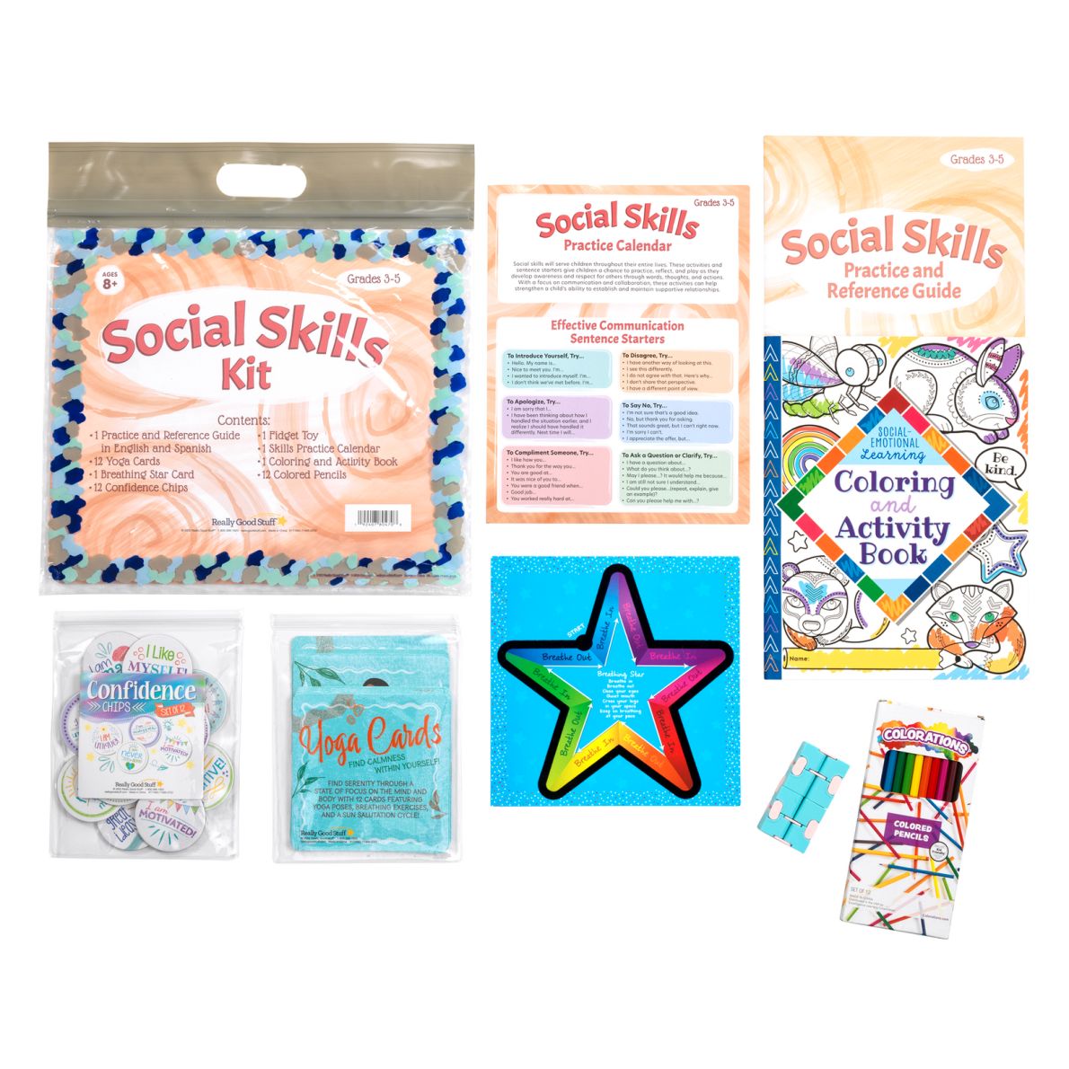 Really Good Stuff® Social Skills Kit – Grades 3-5