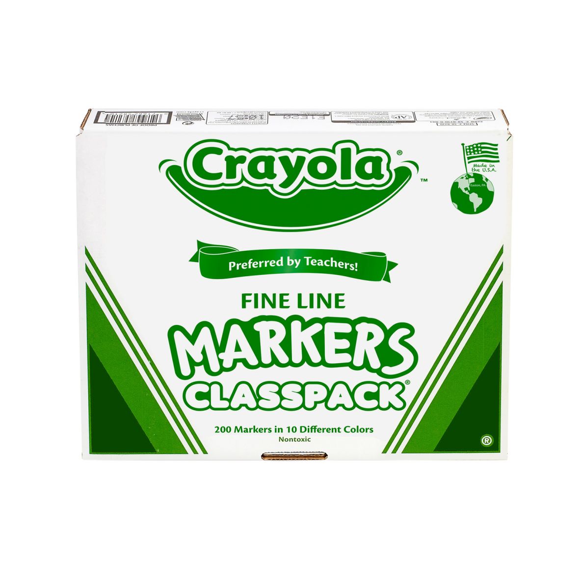 Crayola® Jumbo Crayons Classpack and Fine Line Markers Classpack