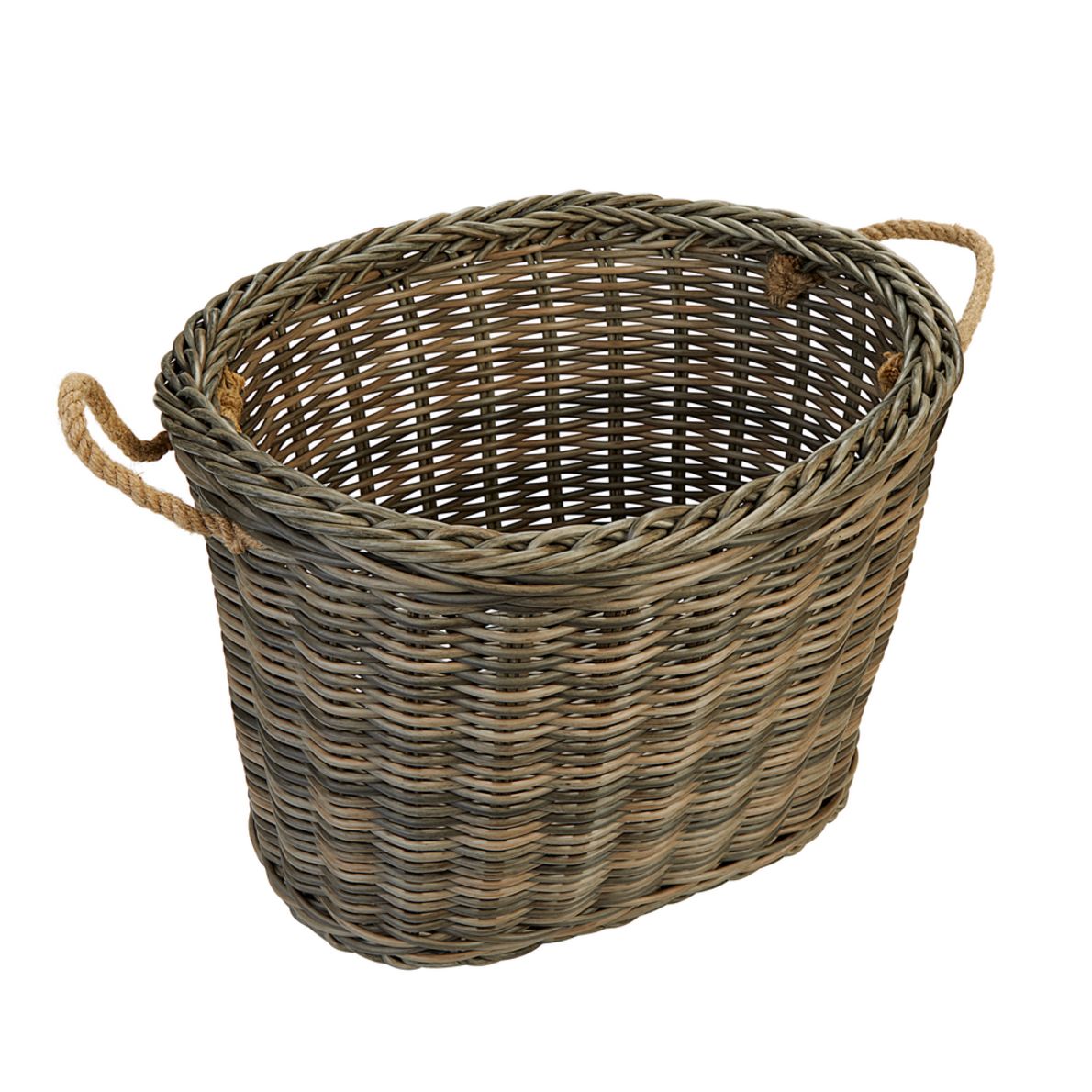 Discount School Supply® Extra Large Wicker Oval Baskets - Set of 3