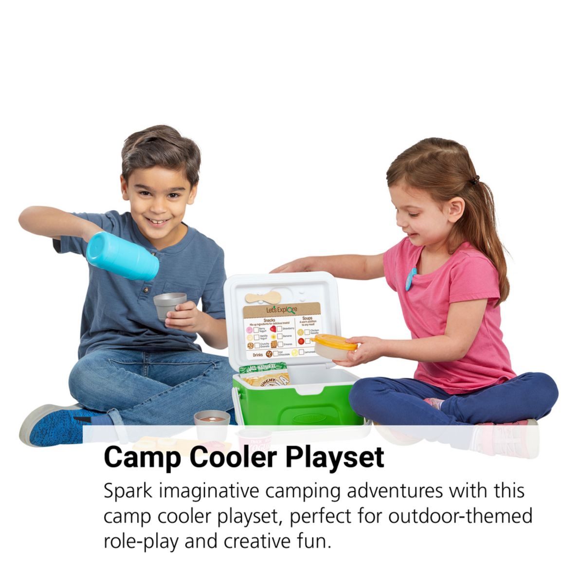 Let's Explore Camp Cooler Play Set