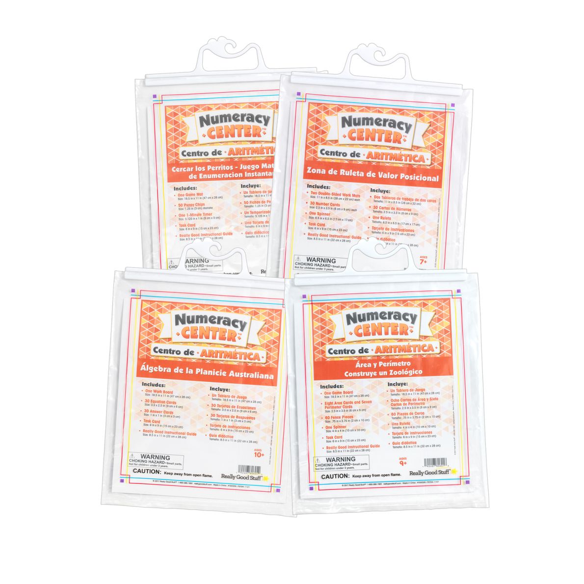 Really Good Stuff® Spanish Math Skills Numeracy Centers Grades 3-6 ...