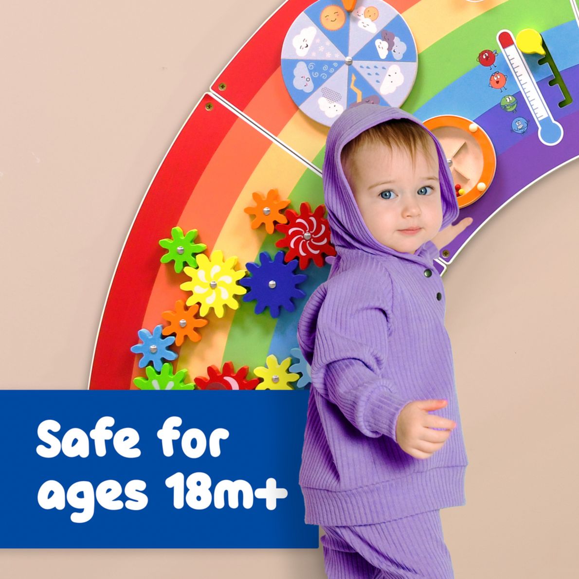 Rainbow Activity Wall Panel